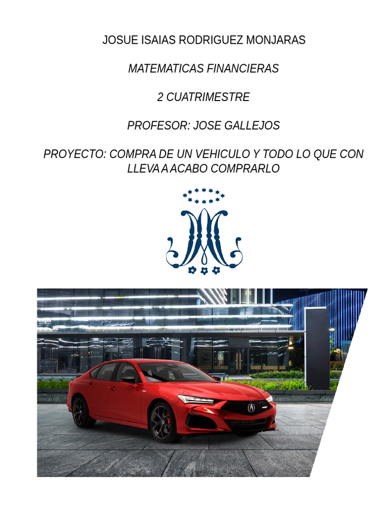 Pryecto de Mate Final | PDF | Interés | Depreciación