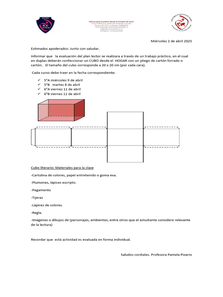 Comunicación Cubo Lector | PDF