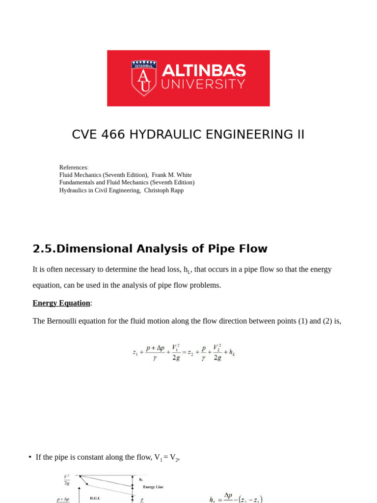 Dimensional Analysis in Pipe Flow | PDF | Fluid Dynamics | Reynolds Number