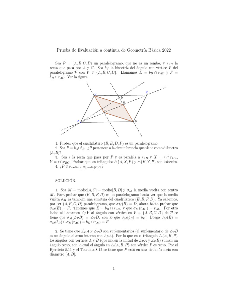 Solución PEC 2022 | PDF | Triángulo | Ángulo