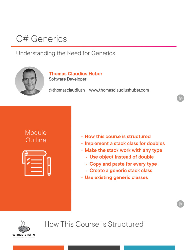 Understanding The Need For Generics Slides | PDF