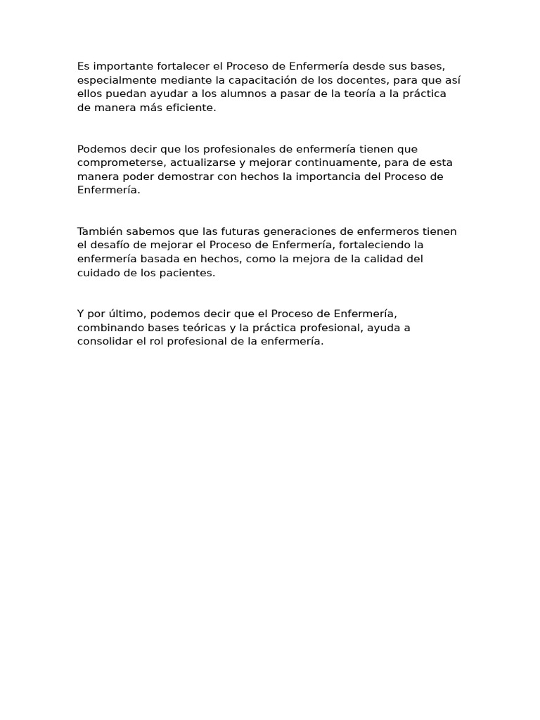 Reflexiones Finales | PDF