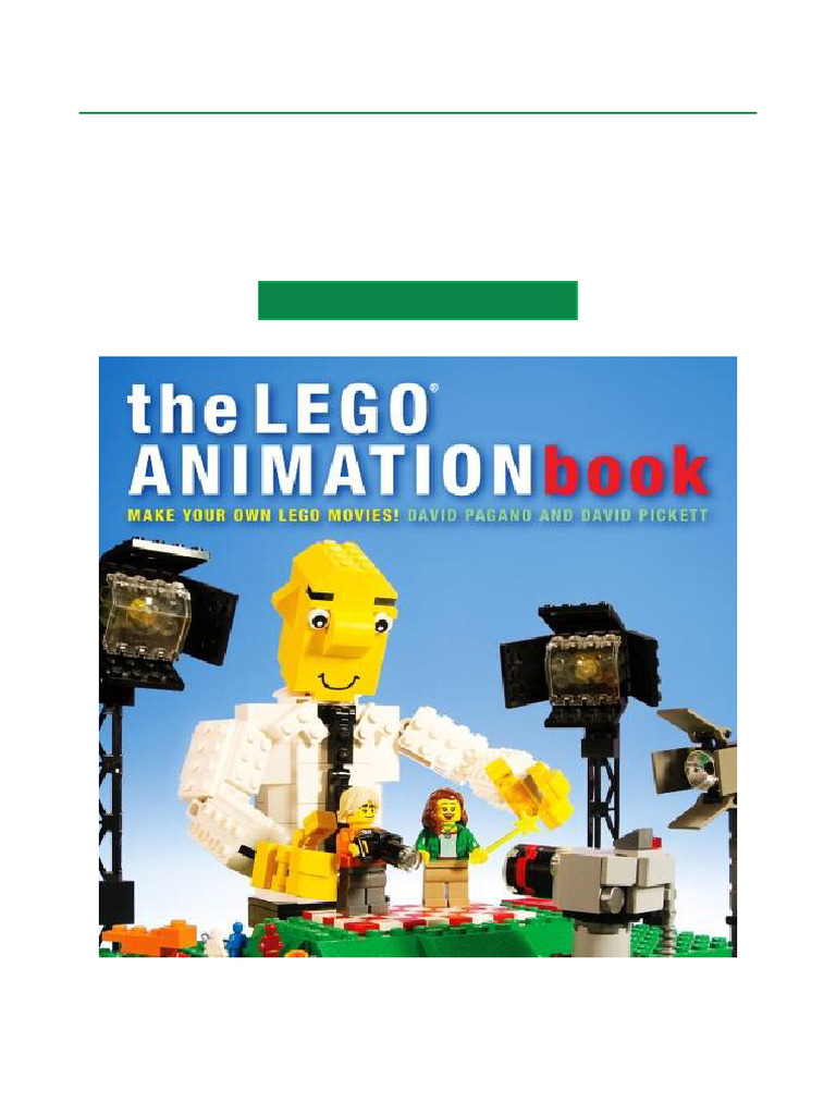 The LEGO Animation Book Make Your Own LEGO Movies! Complete Chapter ...