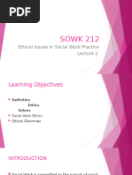 CASW Code of Ethics 2024 | PDF | Confidentiality | Social Work