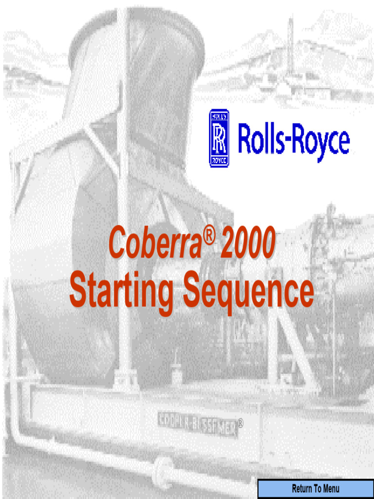 Coberra 2000 Starting Sequence Guide | PDF | Electric Generator ...