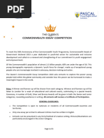 Commonwealth Essay Competition 2025 | PDF