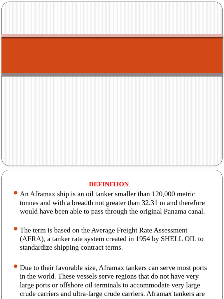 Aframax Tanker Operations Guide | PDF | Oil Tanker