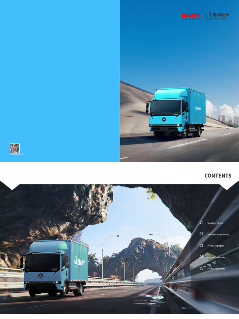 Sany Ev Light Truck - 172413 | PDF
