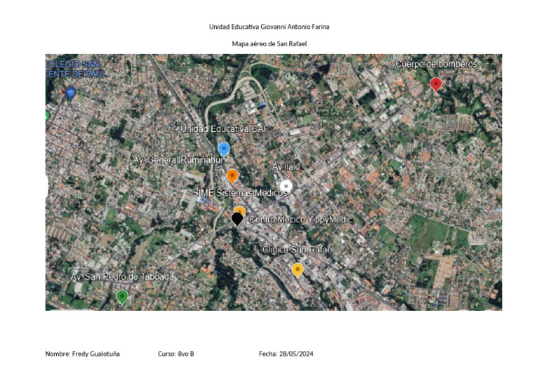 Mapa Aéreo de San Rafael 2024 | PDF