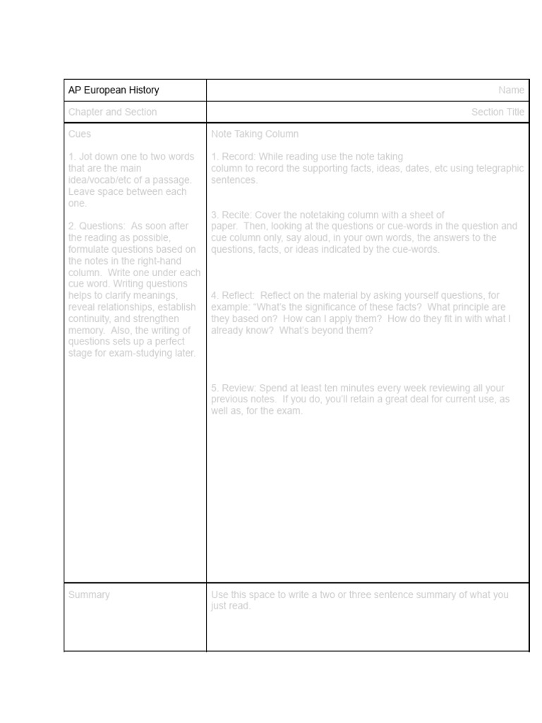 Avid Template | PDF