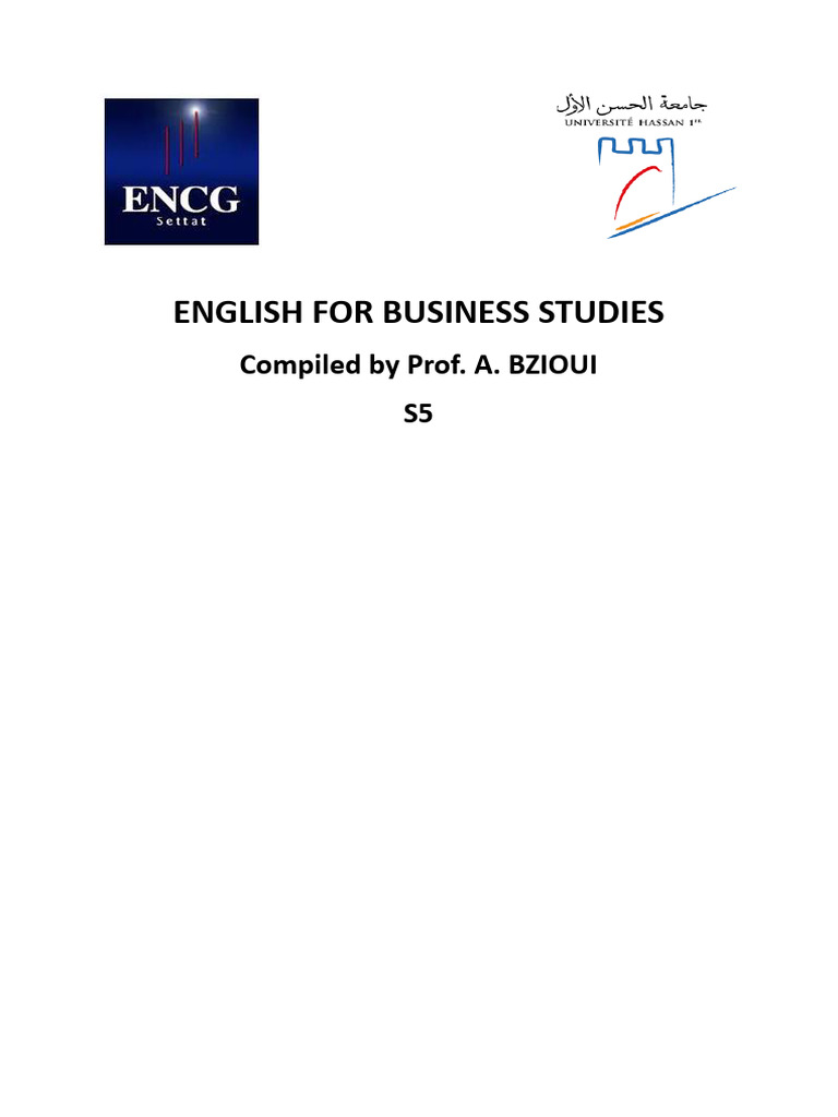 English For Business Studies Coursepack S5 | PDF | Cost Of Living | Salary