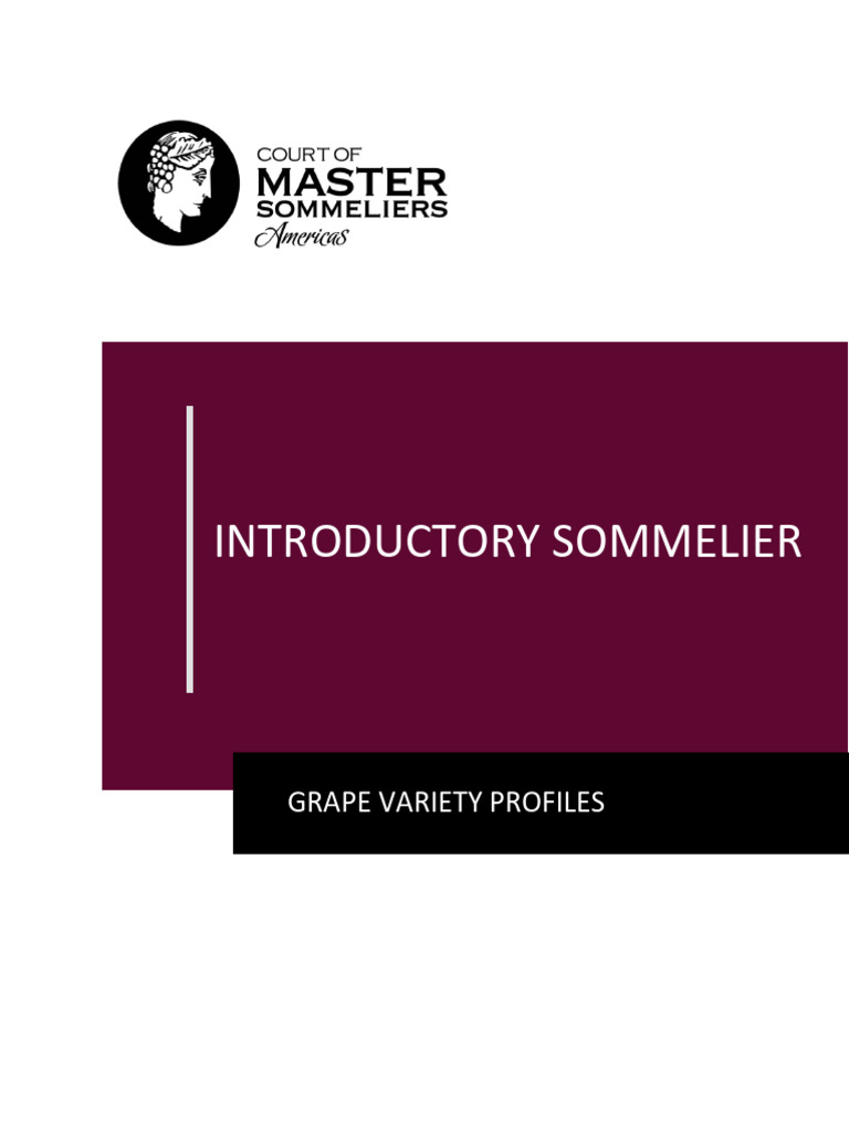 Grape Variety Profiles for Beginners | PDF | Grape | Wine
