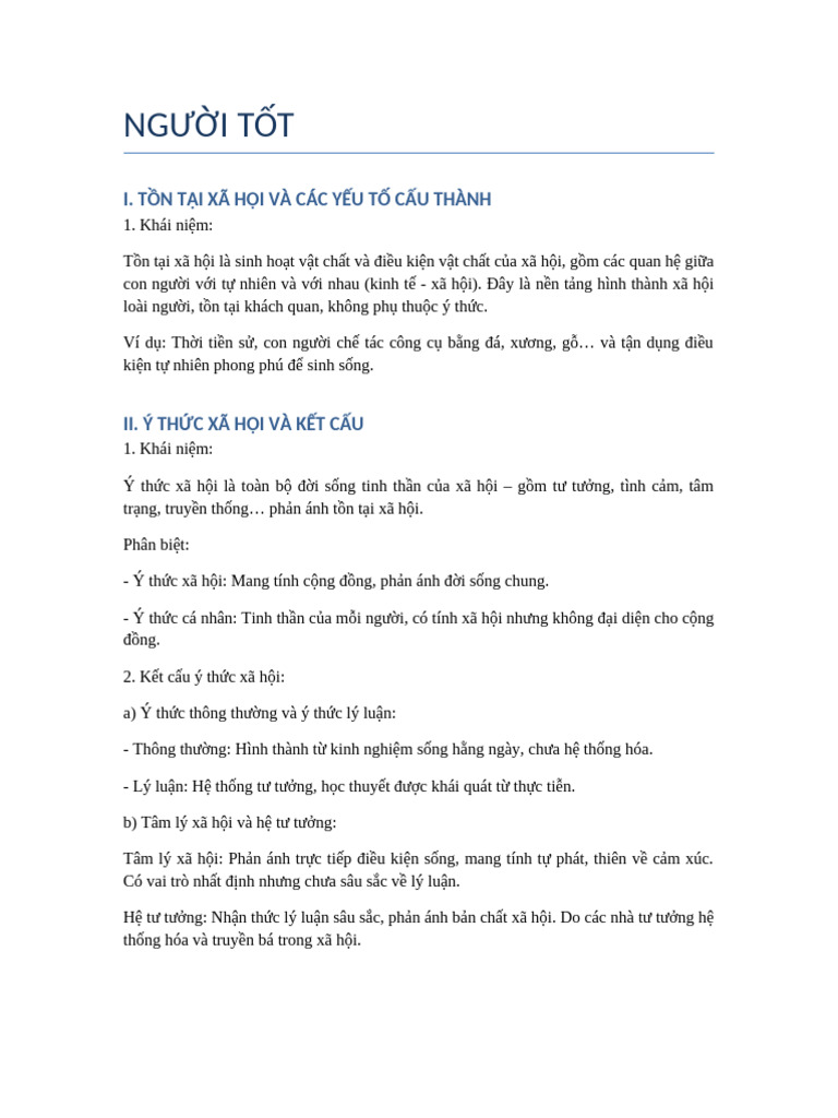 Nguoi Tot Rut Gon | PDF