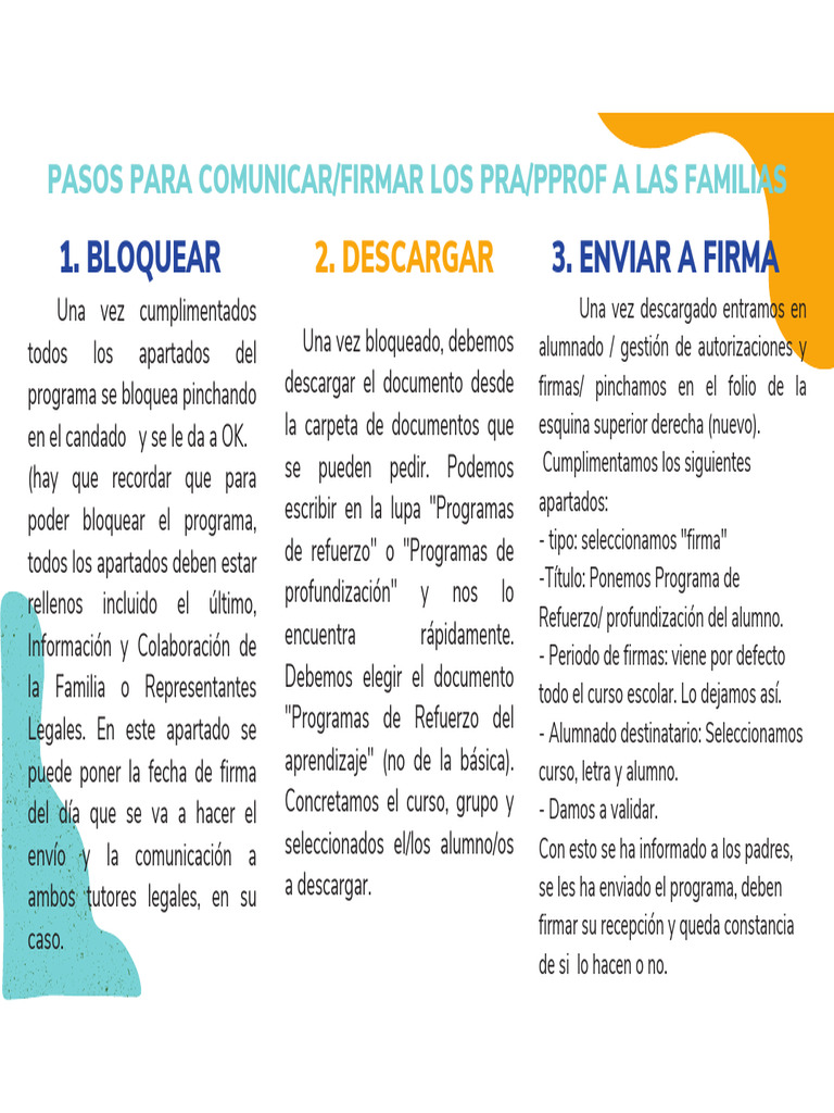 Pasos Firma Pra-Pprof | PDF