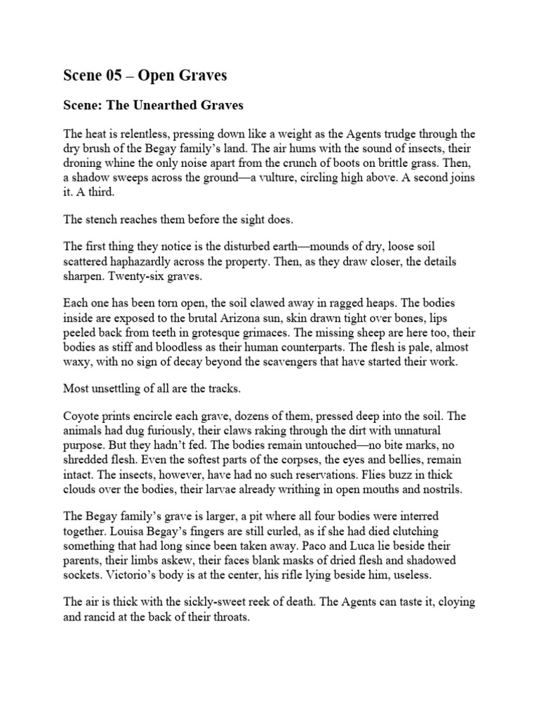 Scene 05 - Open Graves | PDF