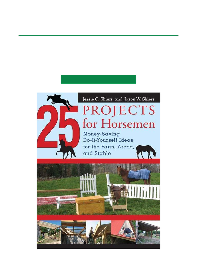 25 Projects For Horsemen Money Saving, Do It Yourself Ideas For The ...