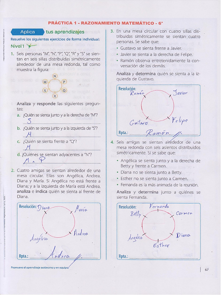 Práctica 1 - RM - 6° - Resolución-1 | PDF