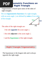 Trigonometry Worksheet T1 - Labelling Triangles | PDF