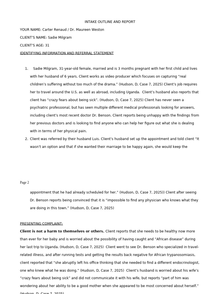 Psych Clinic Intake Form - Sp25 | PDF | Medical Specialties | Mental Health