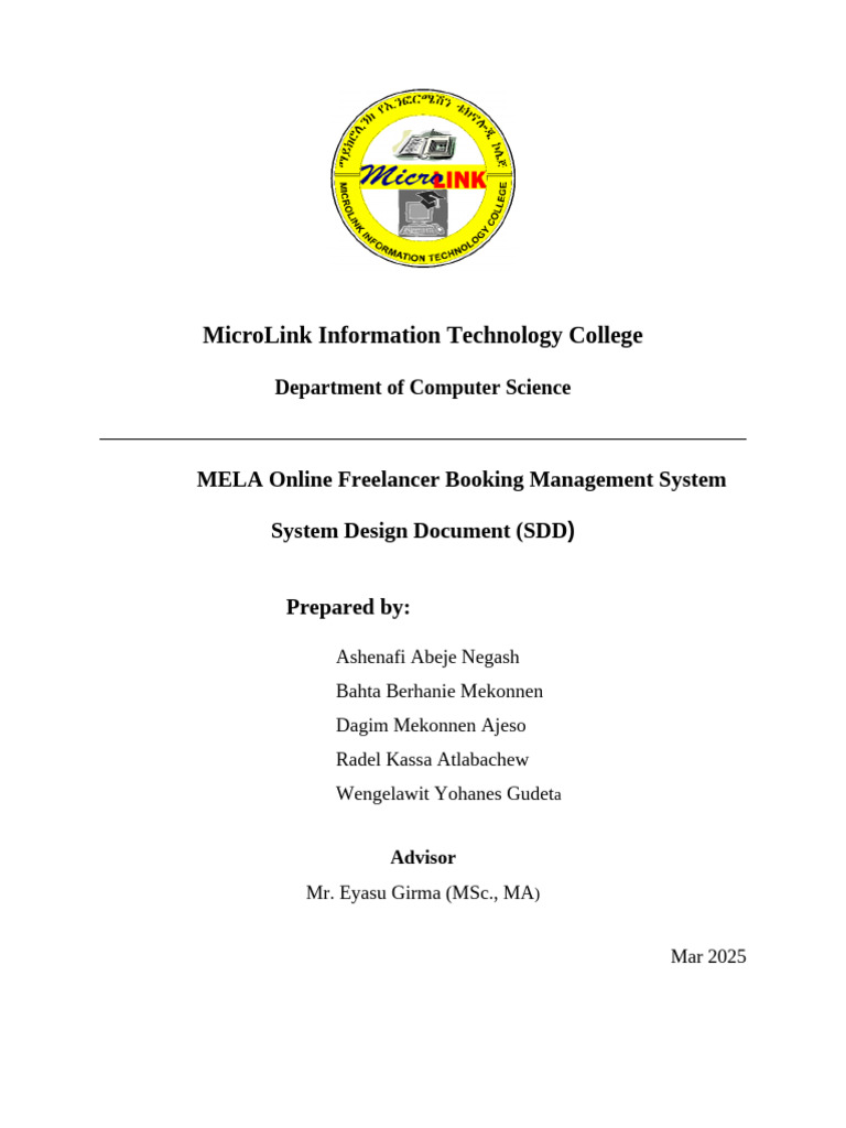 Online_Freelancer_Booking_management_system_SDD_Document_2 | PDF | Computer Network | Thread ...