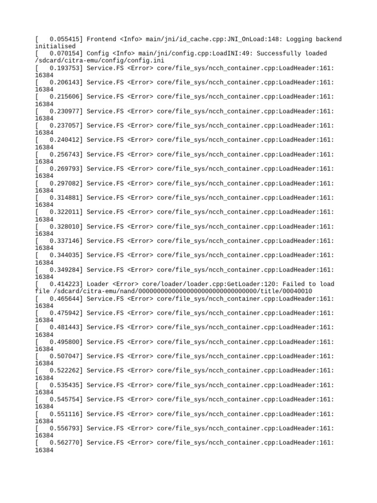 citra_log | PDF | Rendering (Computer Graphics) | Computer Engineering