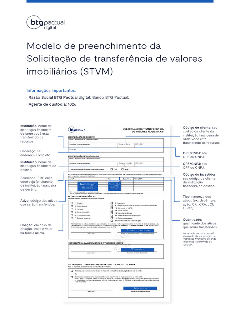 Modelo de Preencimento STVM | PDF