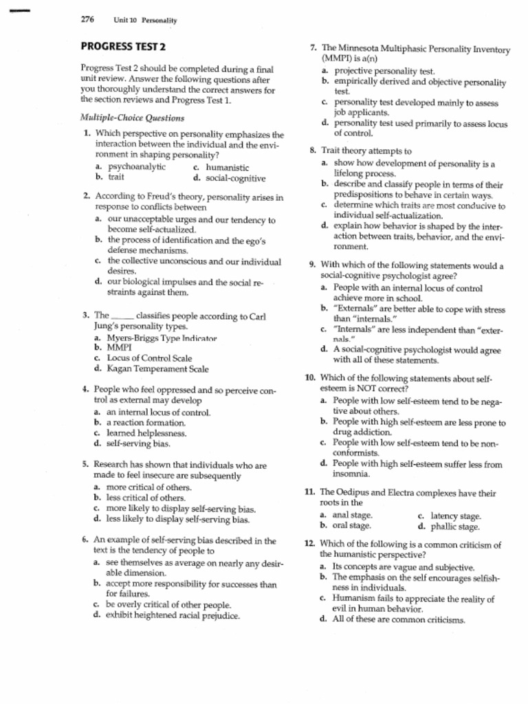 Chapter 10 Test 2 | PDF