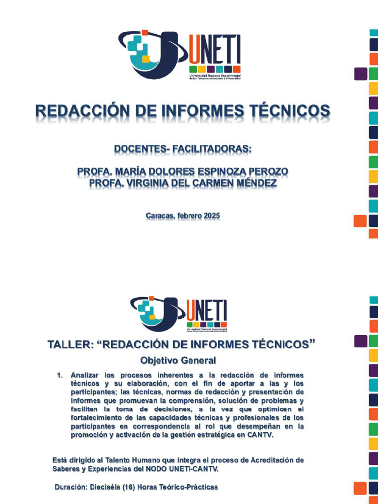 Redaccion de Informes | PDF