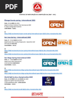 2025 NPC Northeast Schedule - NPC Northeast | PDF | Weight Training