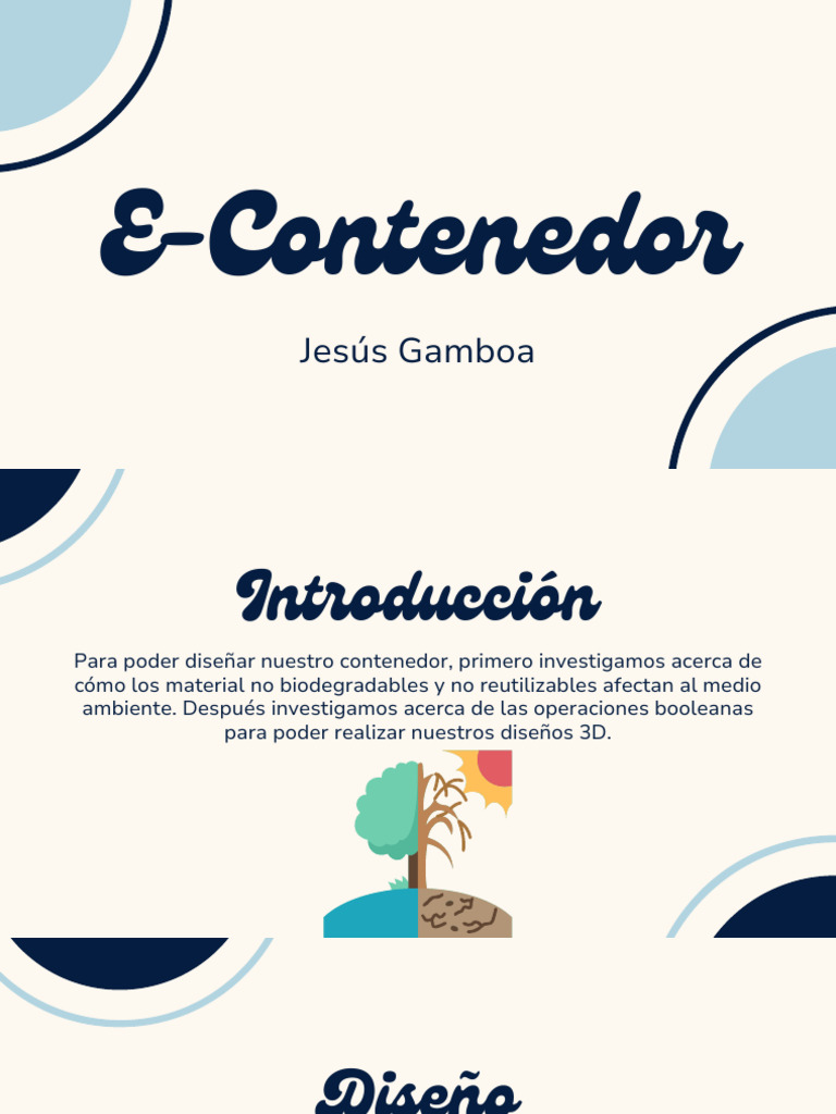E-Contenedor: Jesús Gamboa | PDF