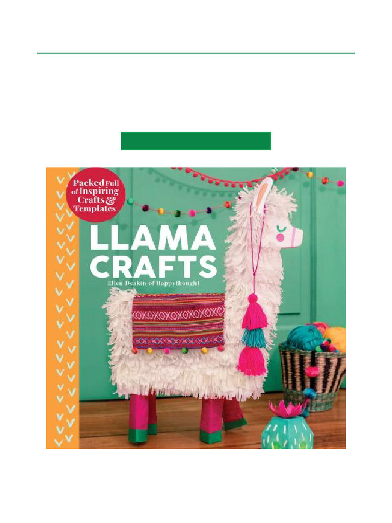 Inspiring Llama Craft Templates | PDF