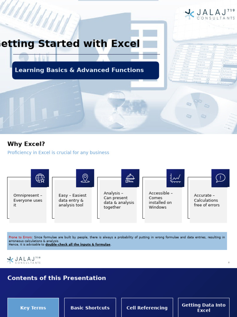 Excel Training | PDF | Microsoft Excel | Spreadsheet