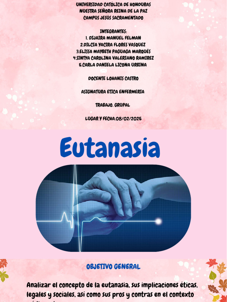 Eutanasia PDF | PDF | Sufrimiento