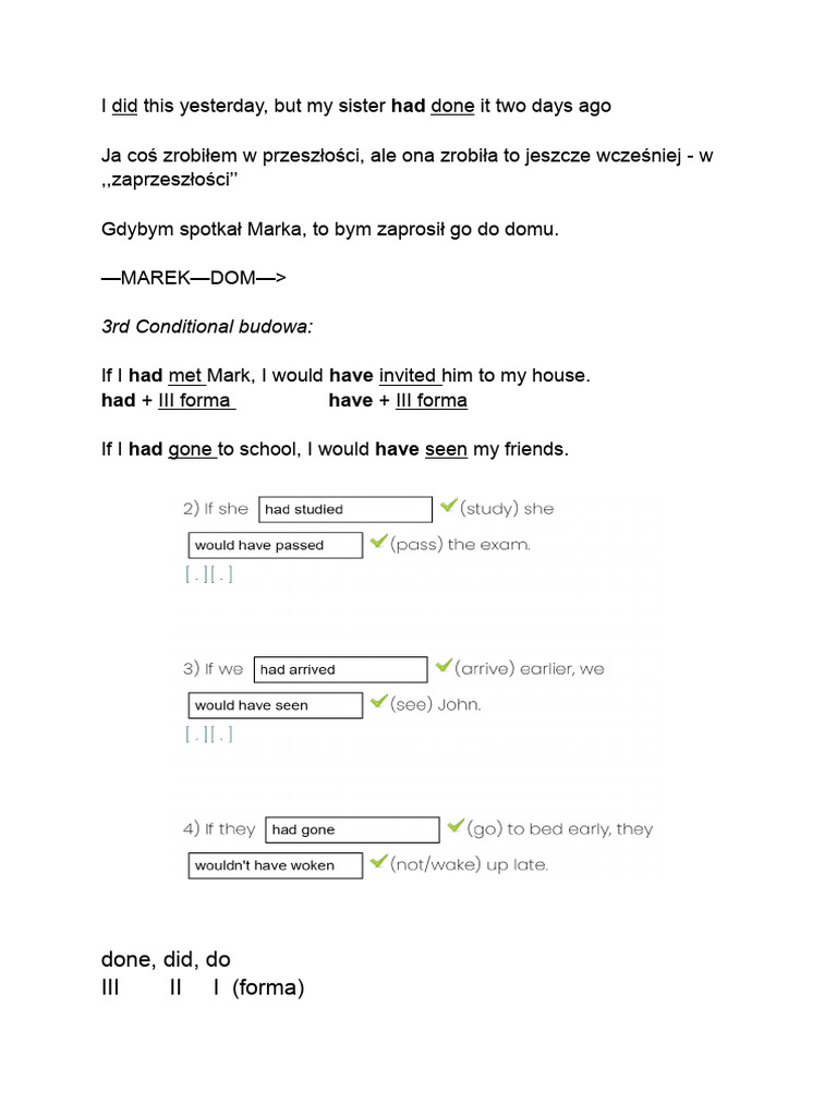 3rd Conditional | PDF