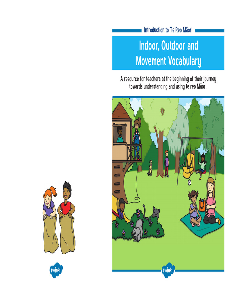 NZ T Im 16 Introduction To Te Reo Mori Indoor Outdoor and Movement ...