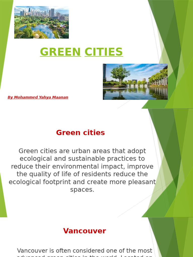 Green Cities | PDF