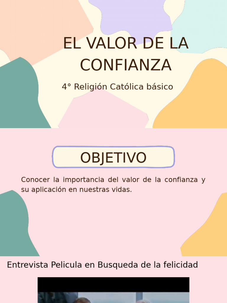 Clase 5 El Valor de La Confiaza | PDF