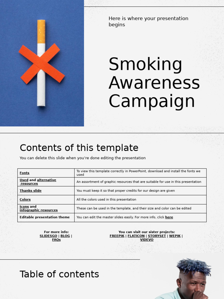 Smoking Awareness Campaign Overview | PDF | Target Audience | Social Media