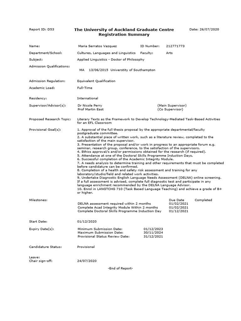 Carta de Aceptación UA Ma. Serratos | PDF | Doctorate | Postgraduate ...