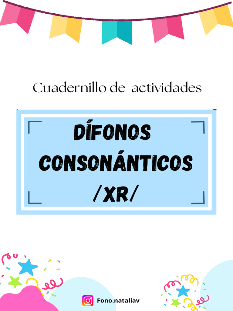 Actividades con Dífonos Consonánticos | PDF
