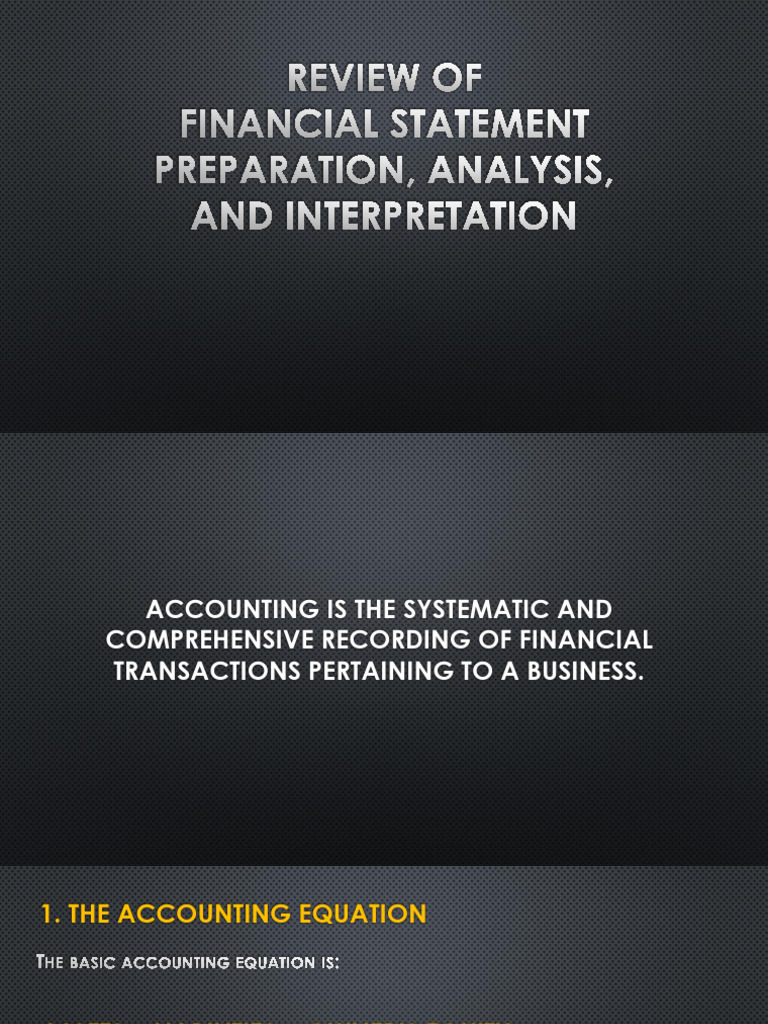 4 Accounting Equation Final | PDF | Debits And Credits | Business Economics