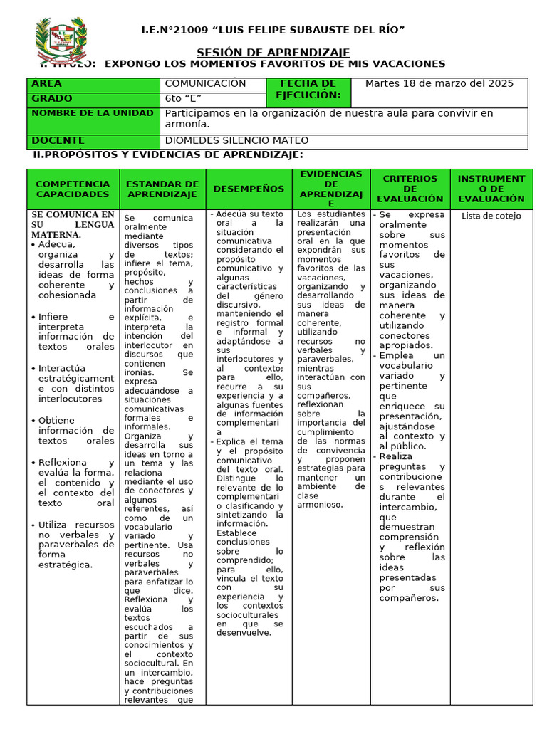 1sesión de Com - Expongo Los Momentos Favoritos de Mis Vacaciones | PDF ...