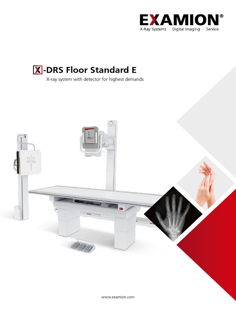 X-DRS Floor Standard E EN v6 Digital | PDF | Radiography | Imaging