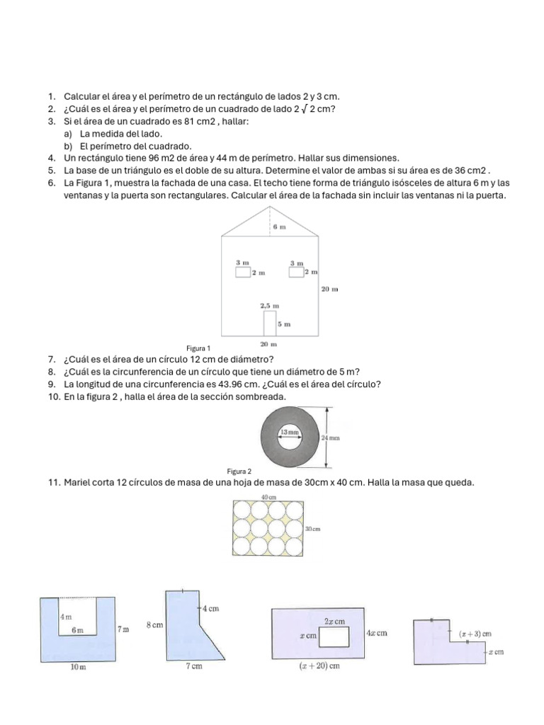 Practica - Figuras 2D Recordando (Practica #4) | PDF