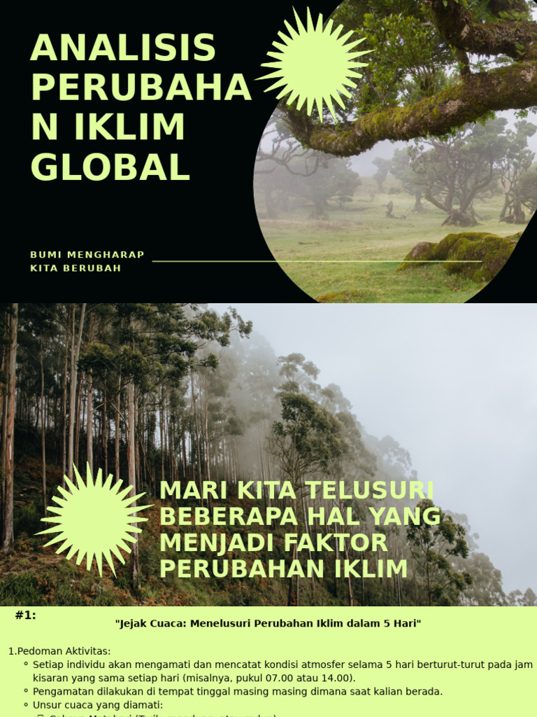 Dinamika Atmosfer Pengamatan Cuaca | PDF