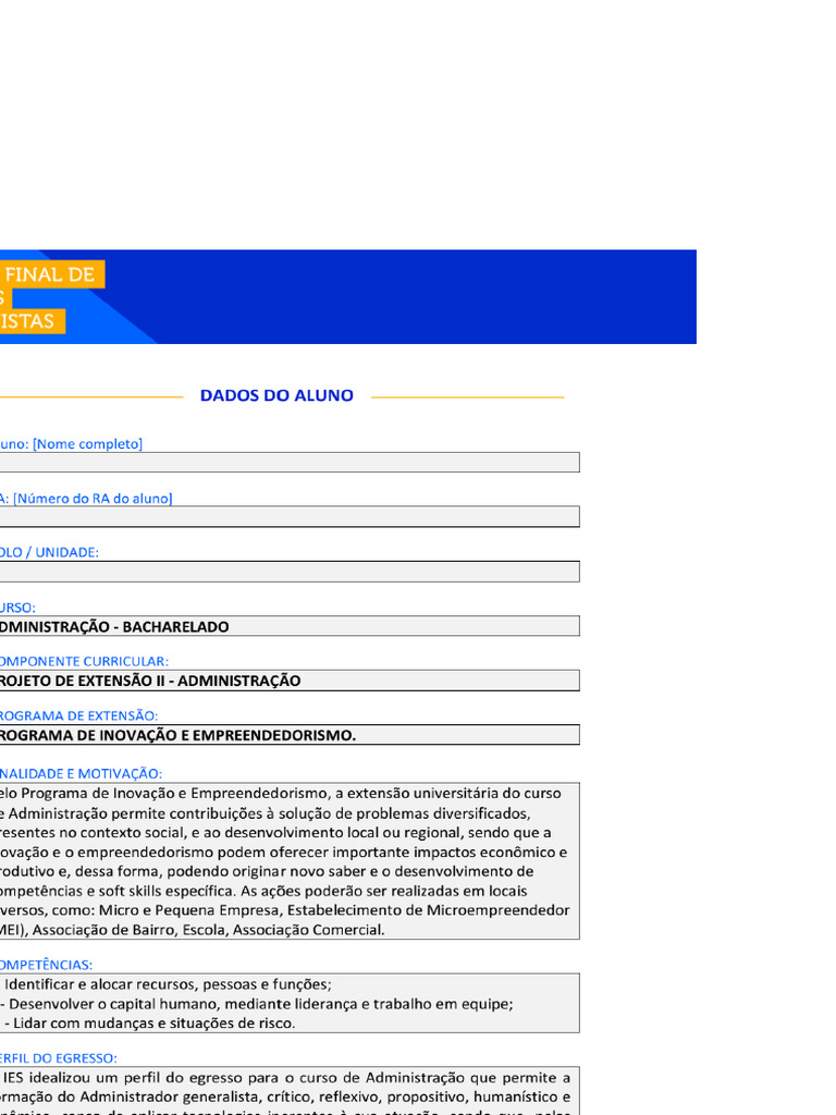 Relatório Final - 250122 - 202003 | PDF