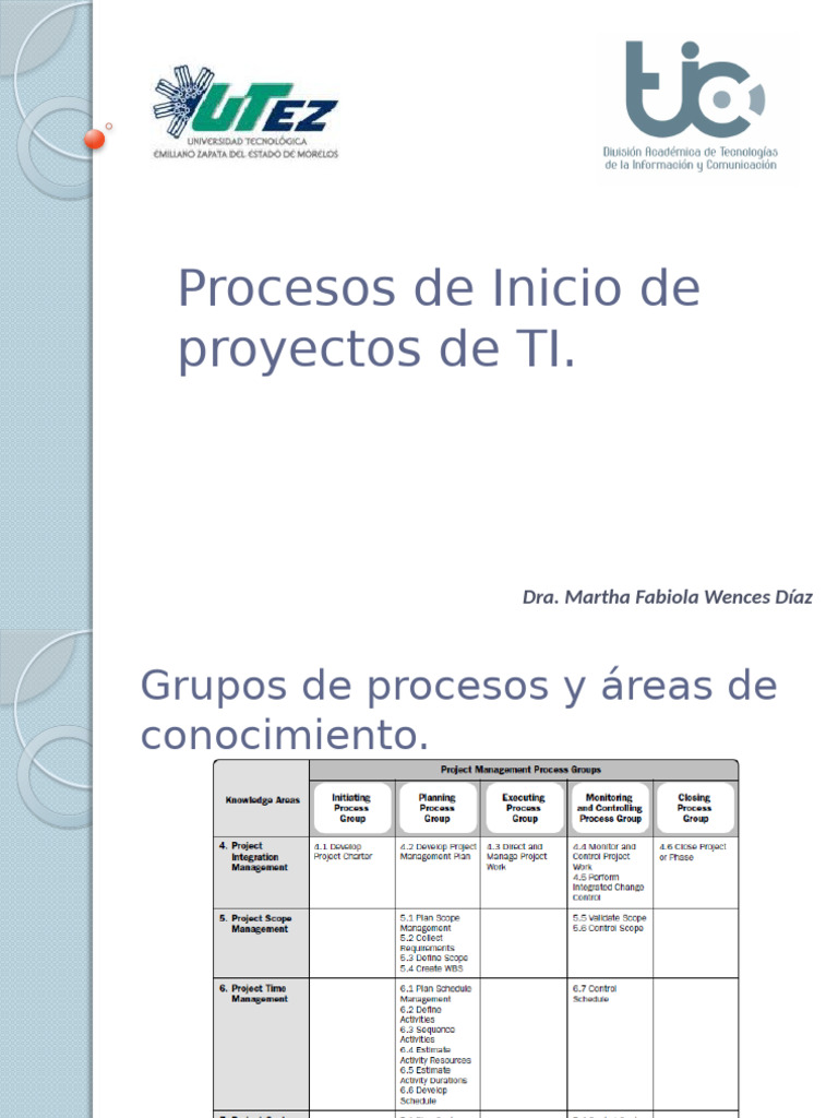 02 Procesos de Inicio | PDF | Business