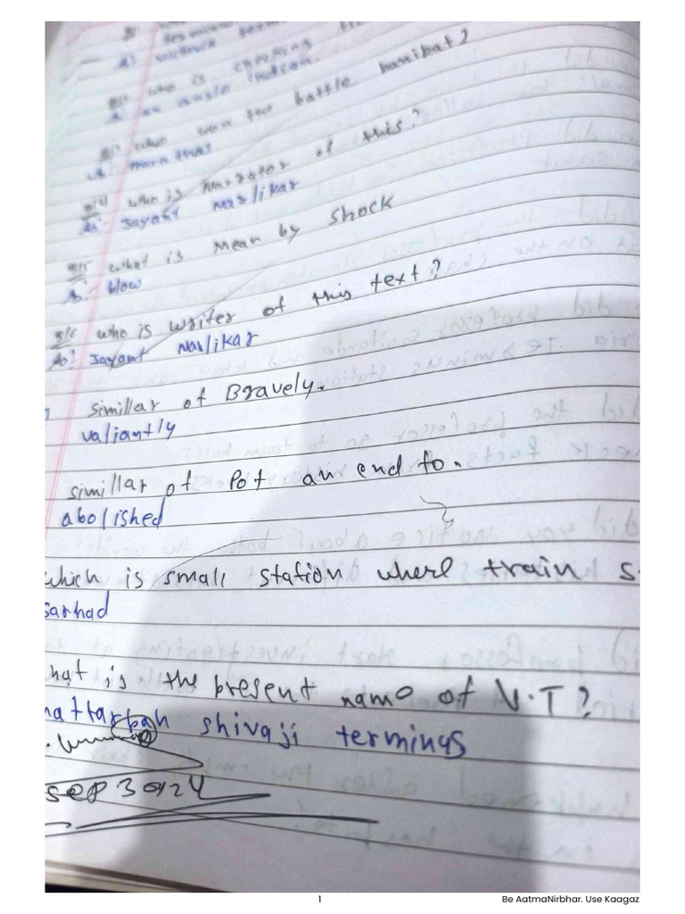 Vinay English Wrong | PDF