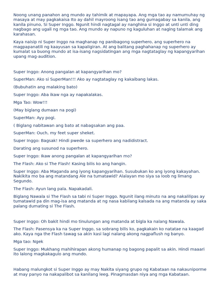 BSP Skit | PDF