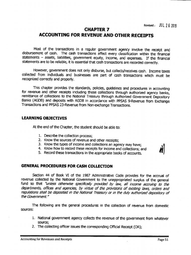 Chapter-7 RECEIPTS | PDF